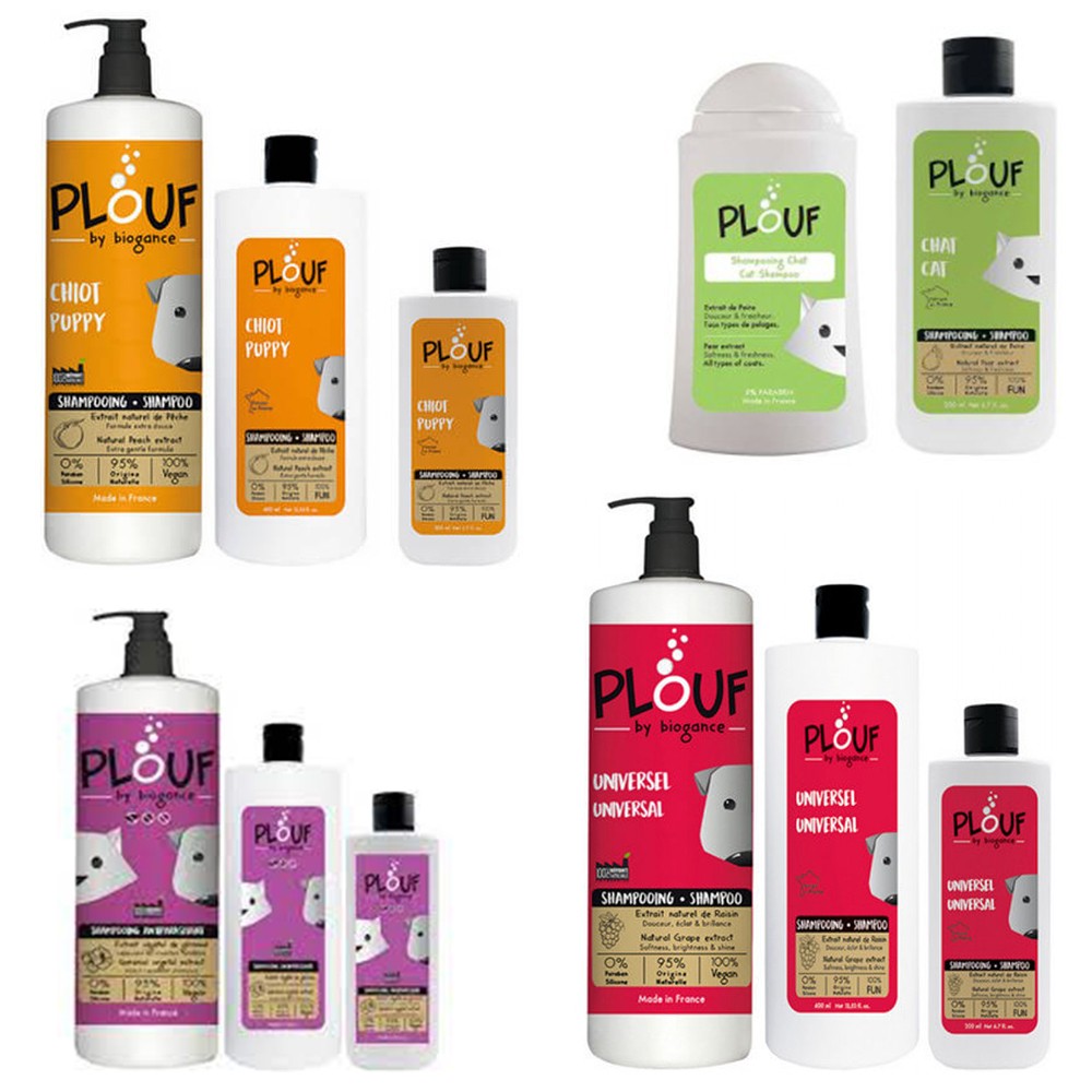 Plouf French bio shampoos (dog/cat) • Megavet